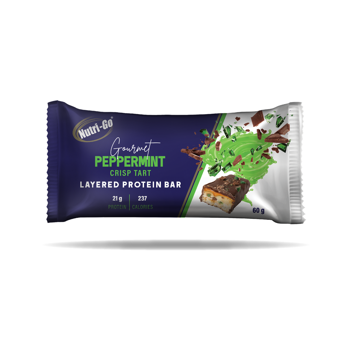 Nutri-Go Layered Protein Bar - Peppermint Crisp Tart 60g | Shop Today ...