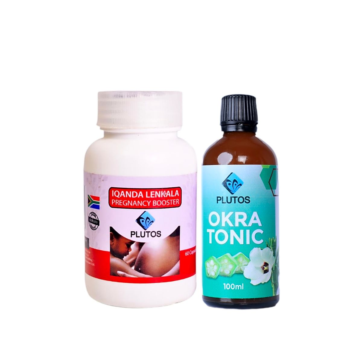 Plutos Okra Tonic and Iqanda Lenkala Pregnancy Booster | Shop Today ...