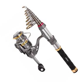 Mix Box Carbon Telescopic Retractable Fishing Rod-2.1m | Shop Today ...