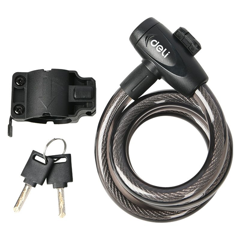 Deli Heavy Duty Security Gate and Bicycle lock 1000mm with Keys | Shop ...