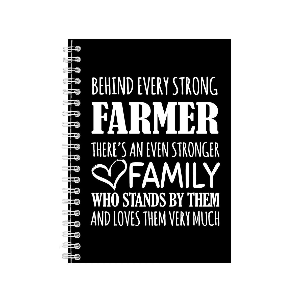 Farmer Wire Bound Notebook Farming Gift Idea Writing Books Notepad 018 ...