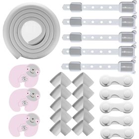 Heartdeco 24 Pieces Child Safety Locks Edge Corner Guards Set | Shop ...