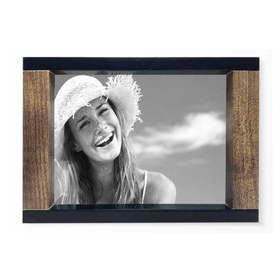 Decora Frame 83.080.0408 -Picture Size 10x15cm - D/Brown and Black ...