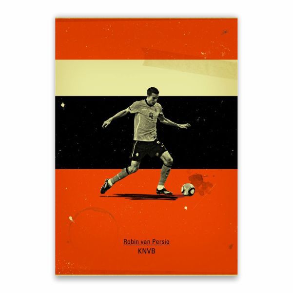 Robin Van Persie KNVB Poster - A1 | Shop Today. Get it Tomorrow ...