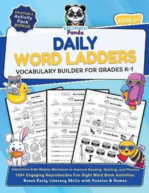 Daily Word Ladders and Vocabulary Builder for Grades K-1 | Shop Today ...
