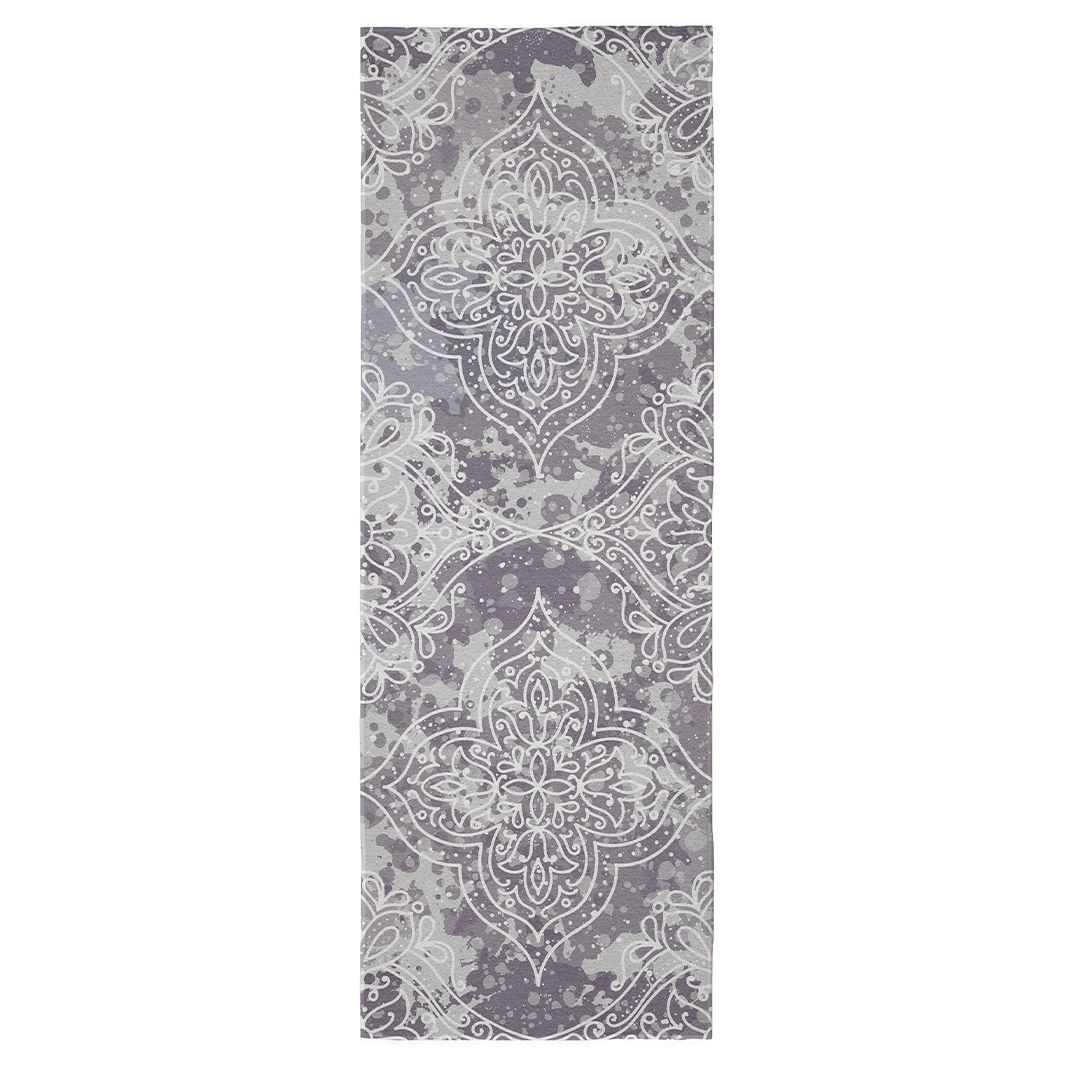 Cape Art Velva Shine Classic Grey Ice Diamond Ornament Pattern Runner ...