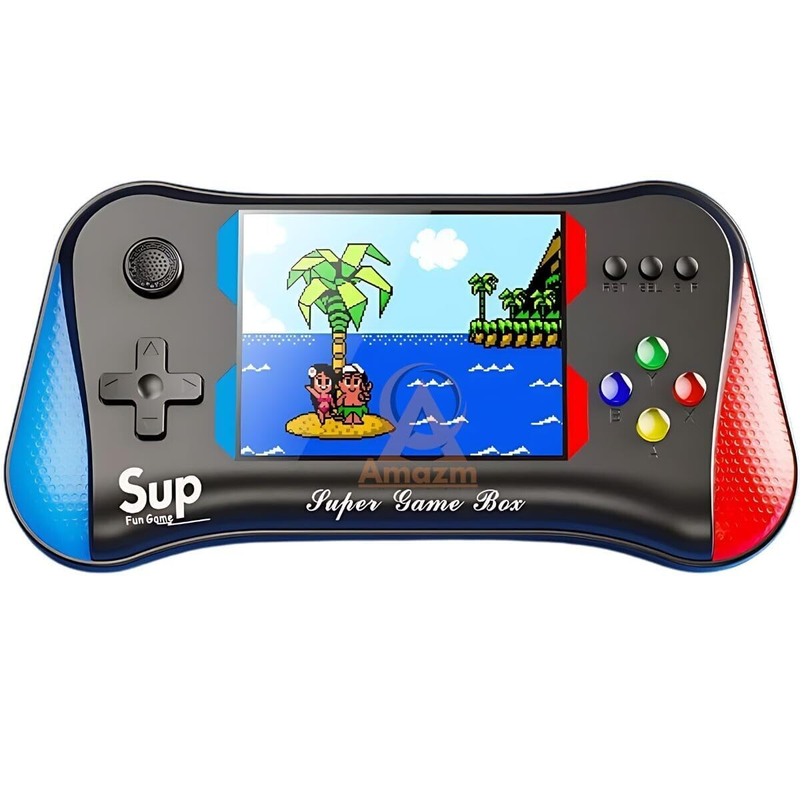 Handheld Game Consoles, Retro Arcade Game Controller - Red, Blue ...