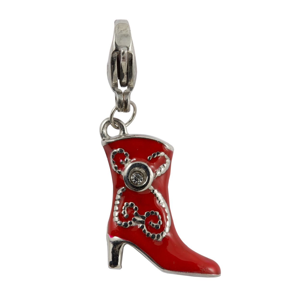 Bad Girl Cowgirl Boot Charm - Red | Shop Today. Get it Tomorrow ...