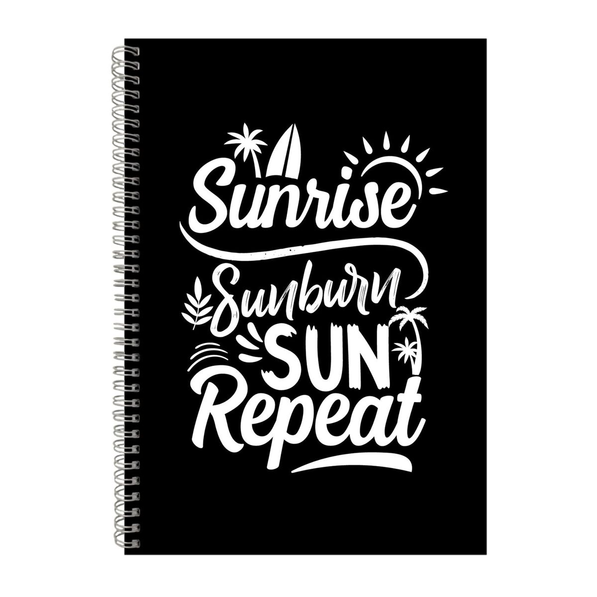 Sunrise Sunburn Notebook Summer Gift Idea A4 Notepad 150 | Shop Today ...