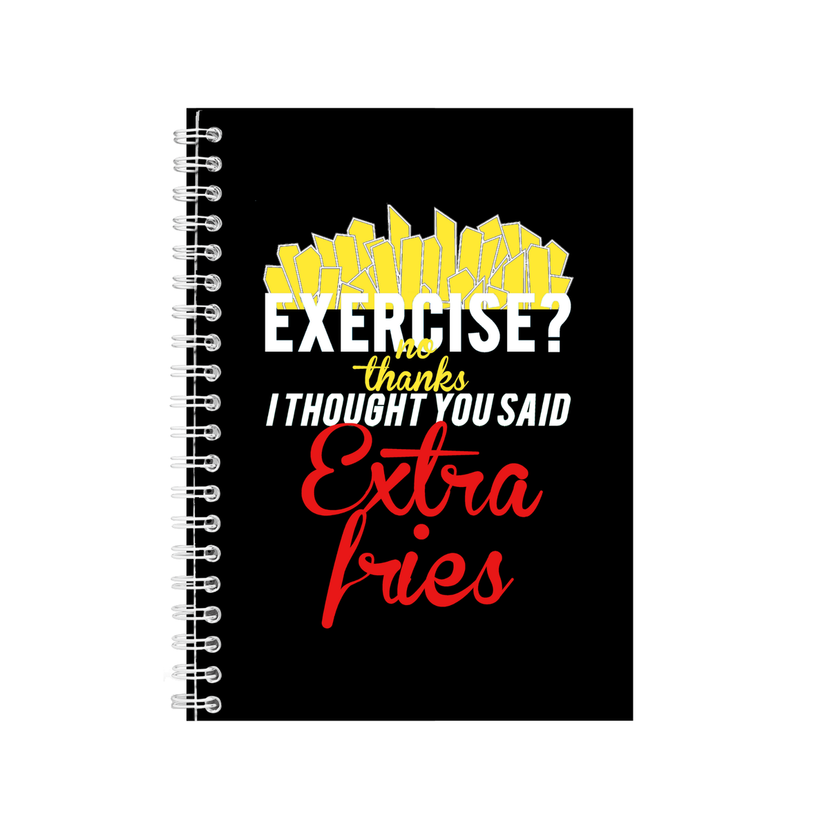 Fitness Notebook - Great Workout Fun Gift Idea - Writing Books Notepad ...