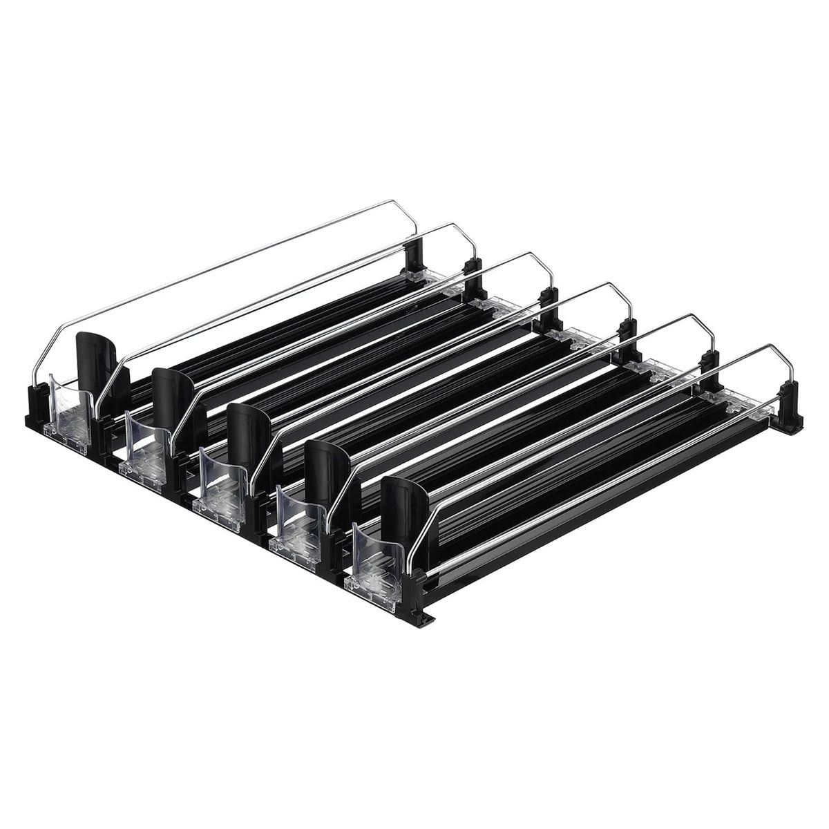 Drink Dispenser Organizer Refrigerator Beverage Storage Push Rod Beer ...