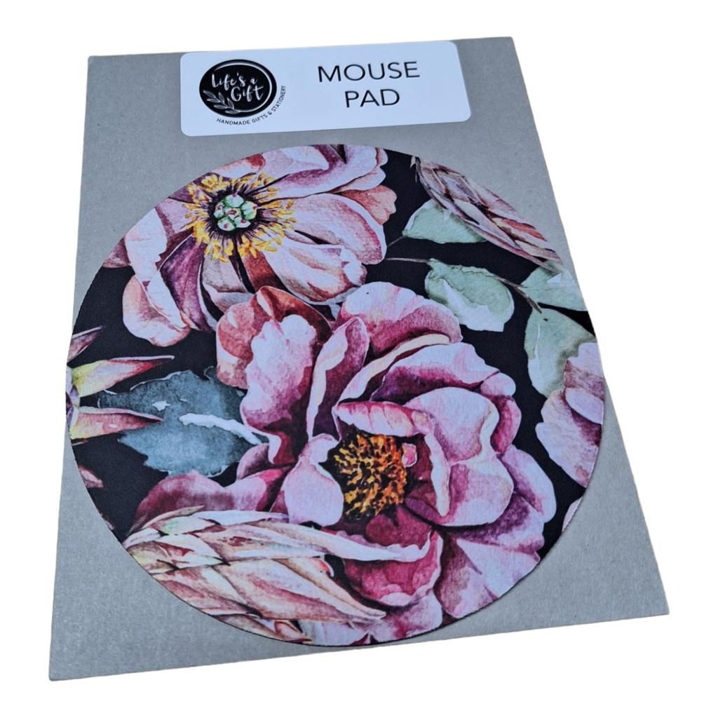 Mouse Pad - Pink Flowers & Protea | Shop Today. Get it Tomorrow ...