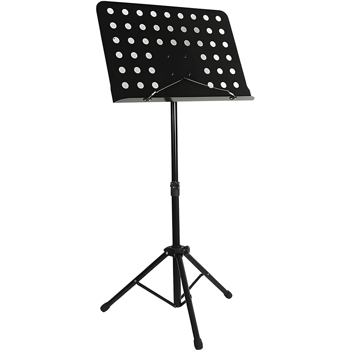 Adjustable Orchestral Sheet Music Stand Folding Metal Music Book Holder ...