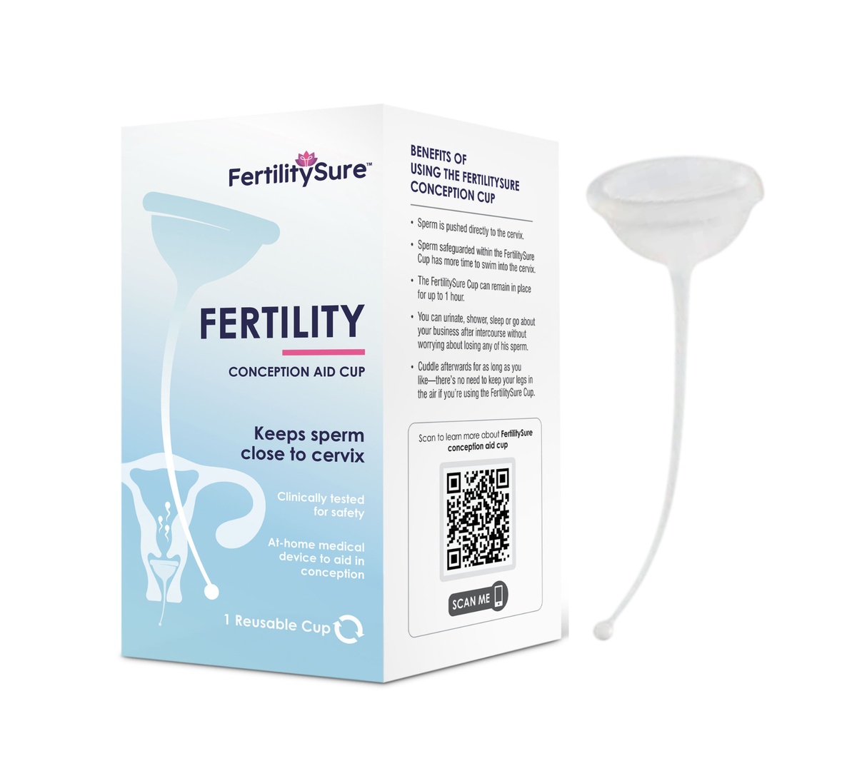 FertilitySure - Conception aid Cup - 1 pack | Shop Today. Get it ...