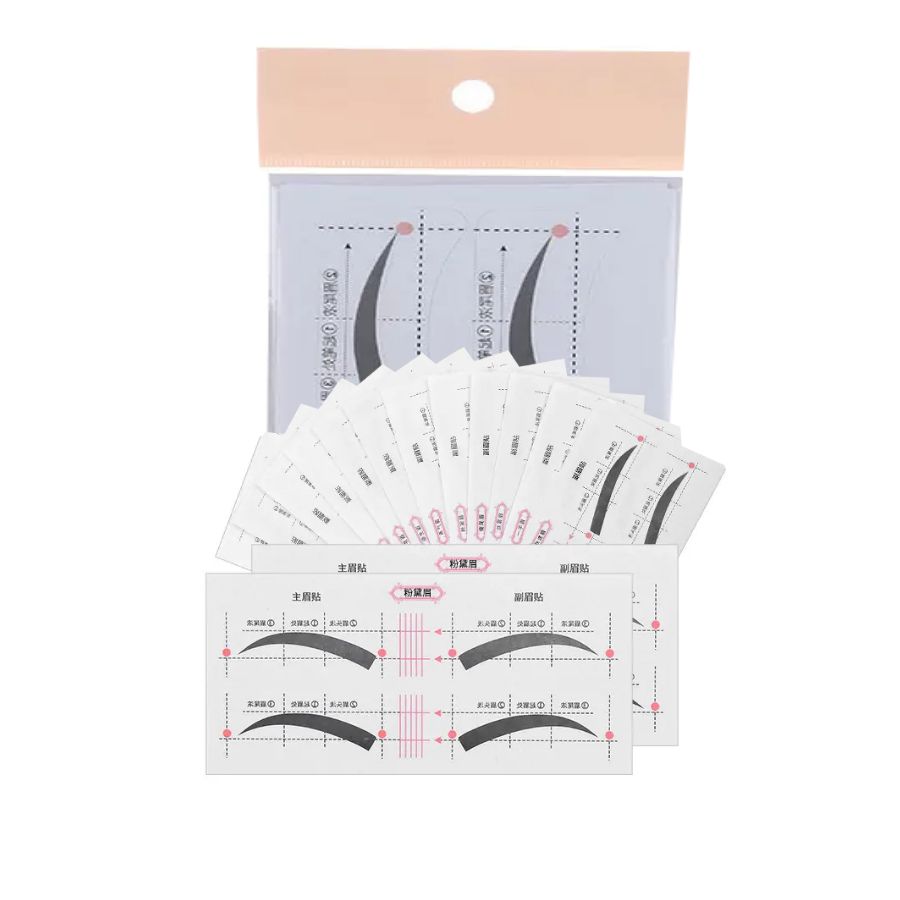 Eyebrow Stencil Stickers 52 Pairs-Pink | Shop Today. Get it Tomorrow ...