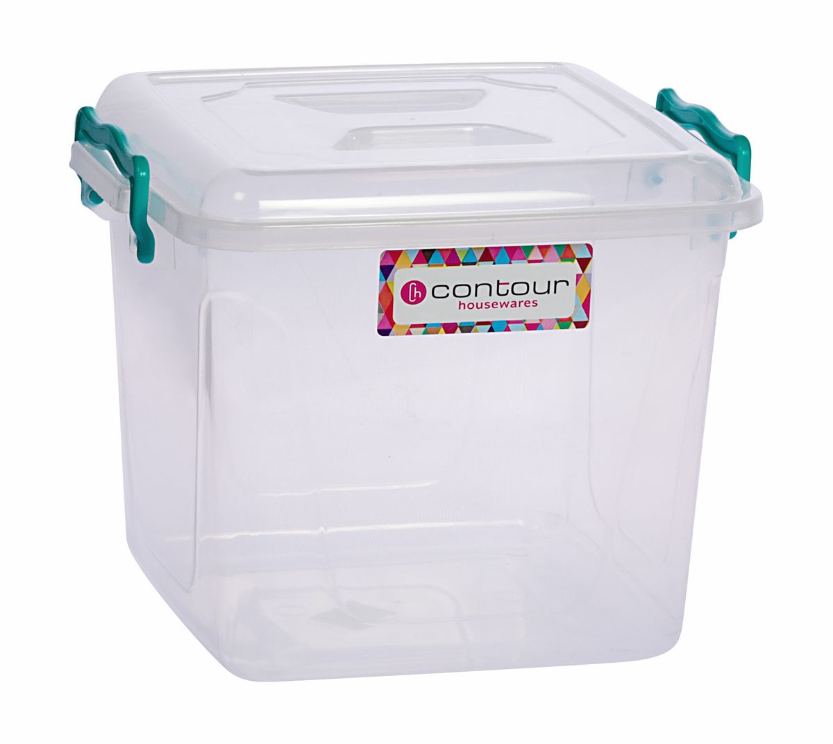Contour Housewares Clear Clip & Lock Storage Box - 8.5L | Shop Today ...