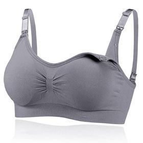 Nursing Bra Maternity Breastfeeding Pregnancy Bralette Wireless ...