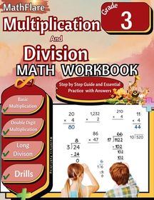 Multiplication and Division Math Workbook 3rd Grade: Multiplication and ...