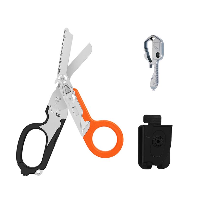 Multi-Function Foldable Emergency Response Medical Scissors | Shop ...