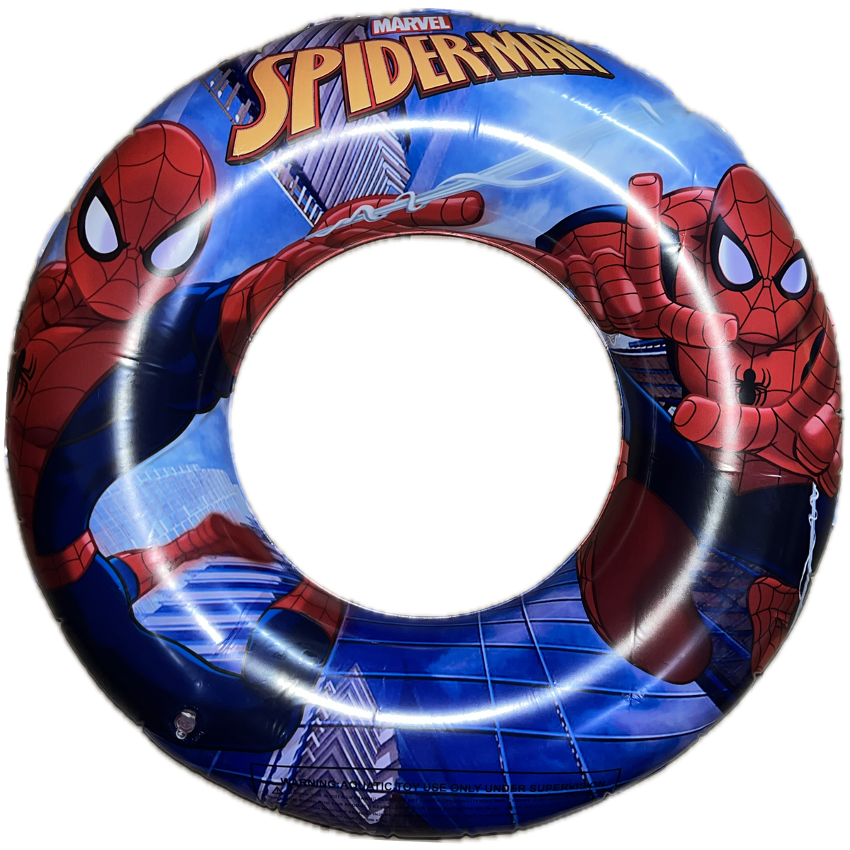 Inflatable Spiderman Swimming Ring - Kid's&Teens Inflatable Float Pool ...