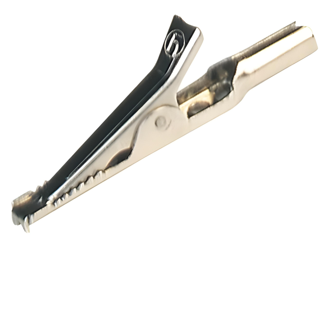 AGF20 - 4mm Un-Insulated Crocodile Clip (Nickel-Plated Steel) | Shop ...