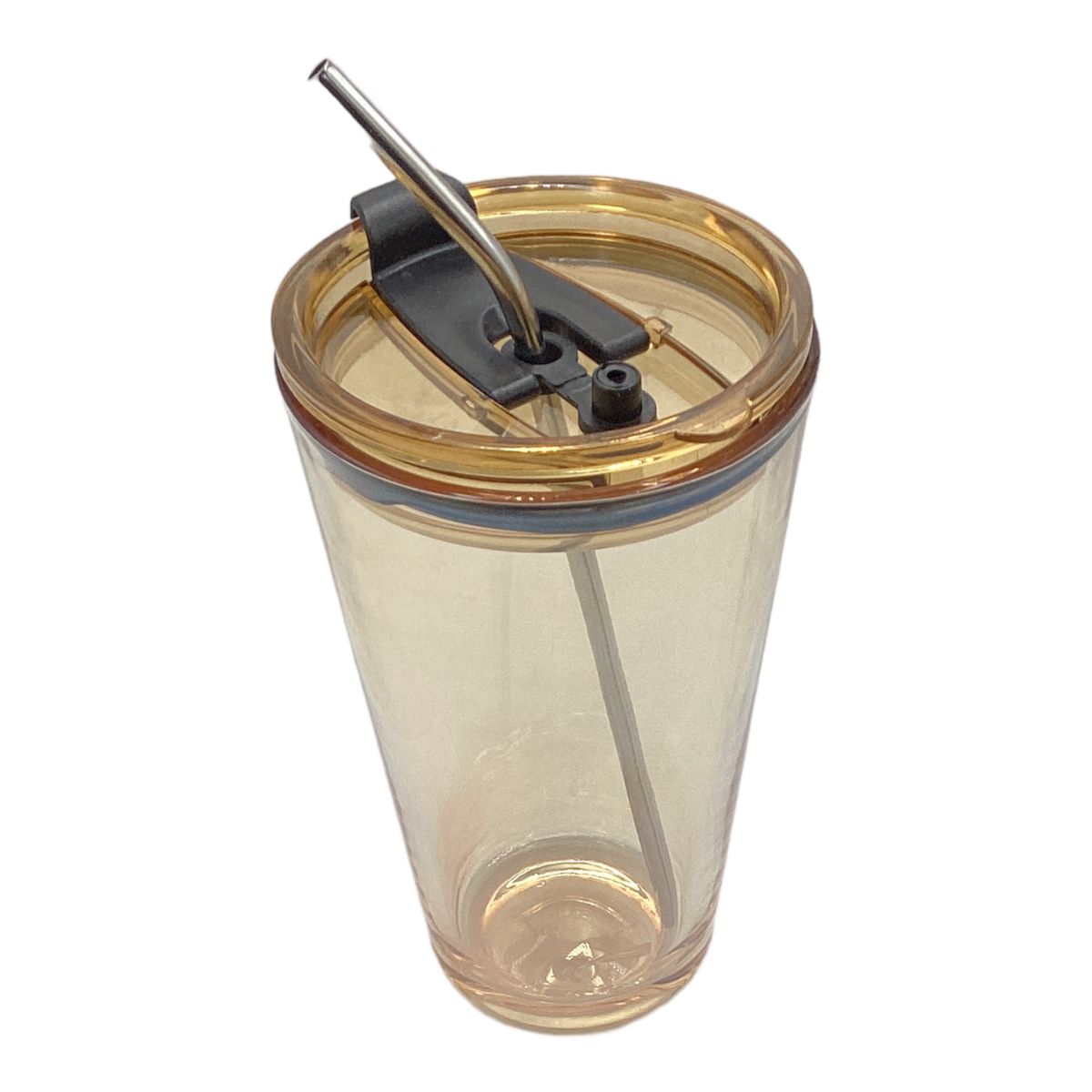 Tumbler 450ml Glass With Lid and Straw Colours | Shop Today. Get it ...