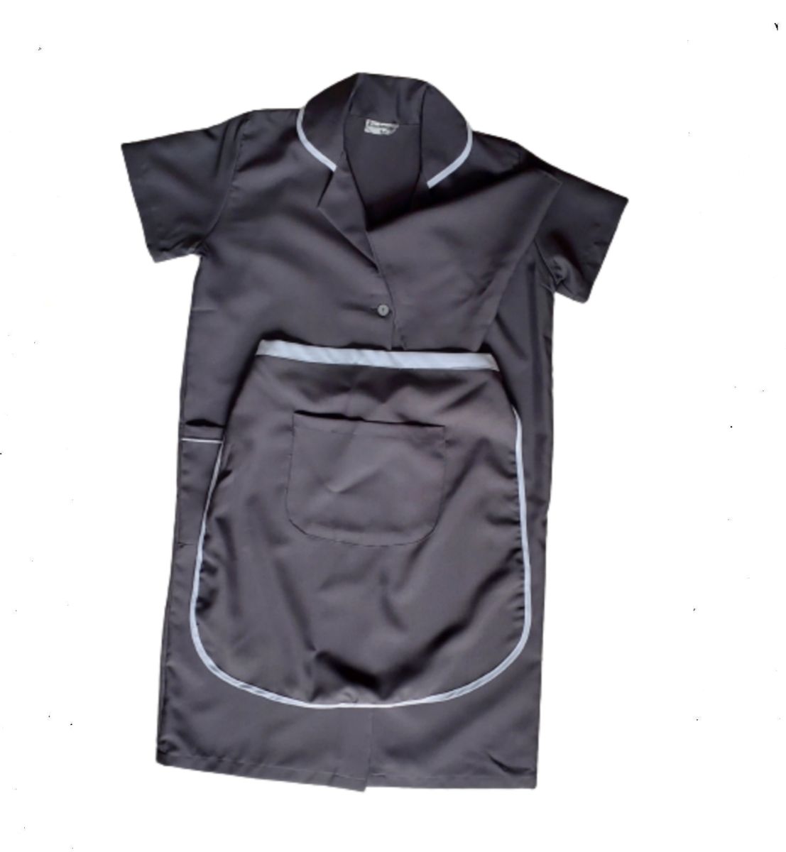 3 Piece Grey Housekeeping Uniform Set | Shop Today. Get it Tomorrow ...