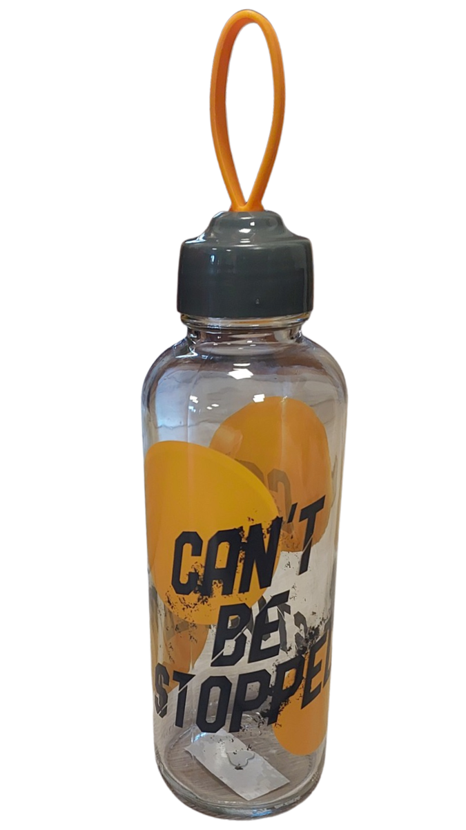 Can't Be Stopped Glass Water Bottle 450 Ml | Shop Today. Get it Tomorrow! | takealot.com