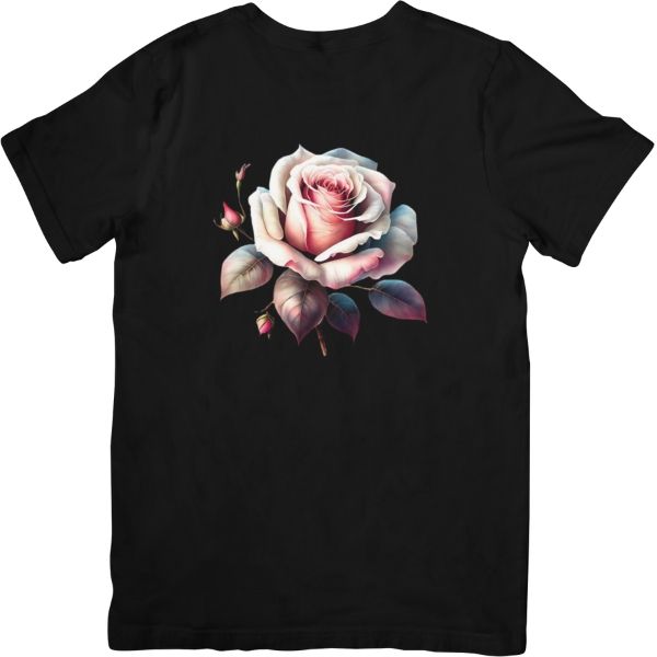 White Rose Big Unisex T-Shirt | Shop Today. Get it Tomorrow! | takealot.com