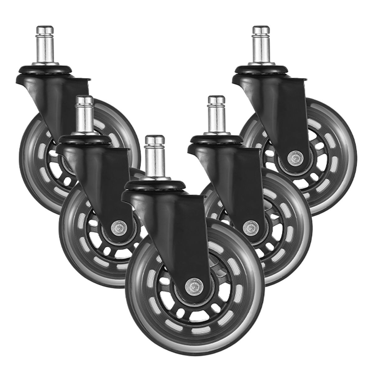 Glide Pro Set of 5 Office Chair Caster Wheels | Shop Today. Get it ...