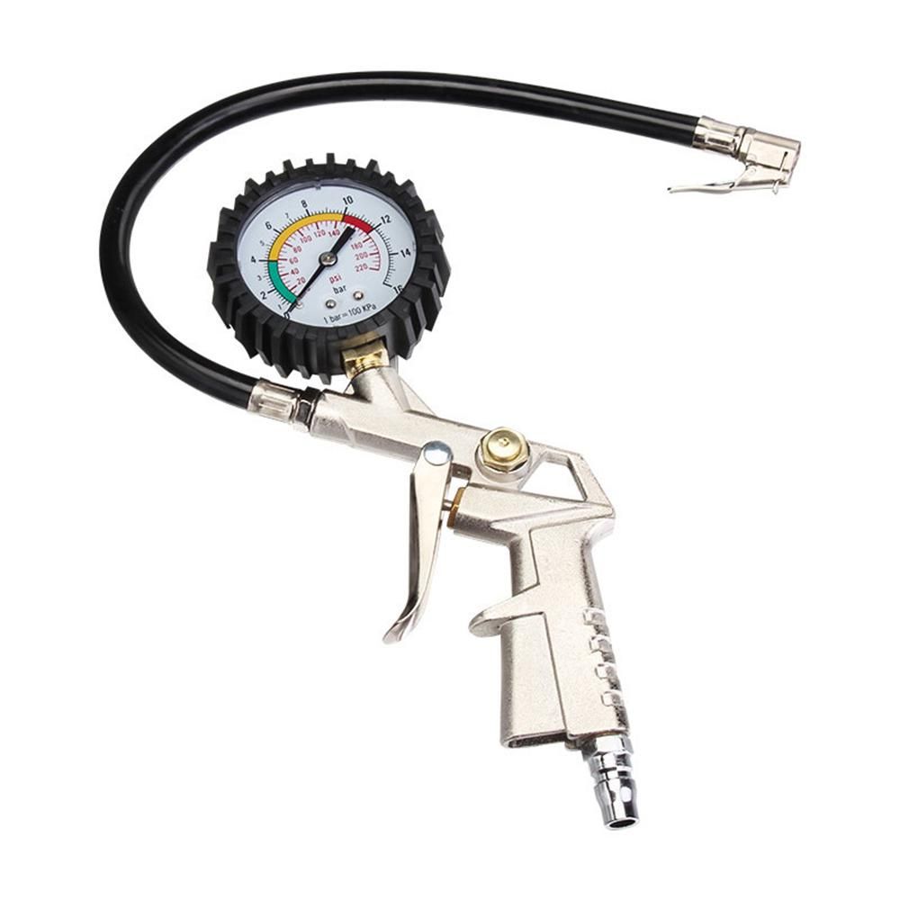220 PSI Tyre Air Pressure Gauge Tester Air Inflating Tool Shop