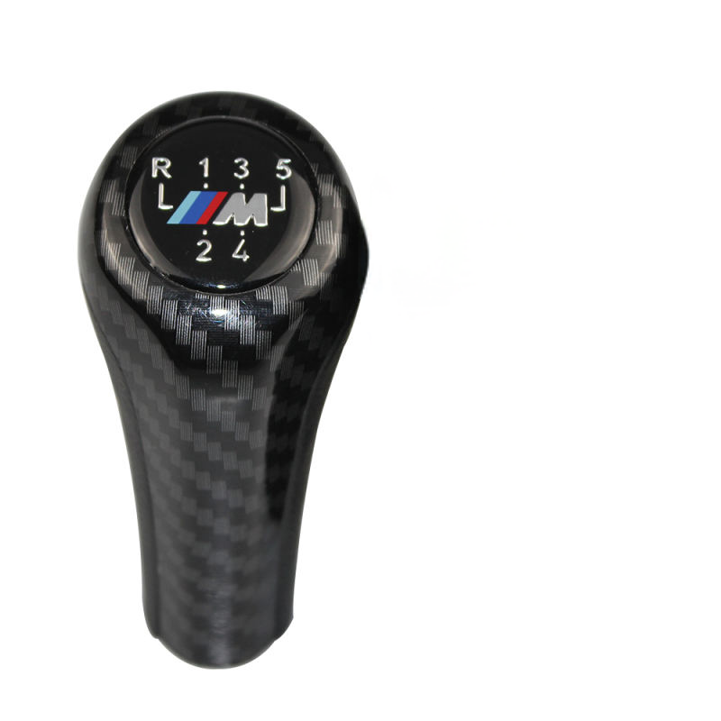 5 Speed M-Power Gear Knob Carbon Fiber Compatible with BMW 1 3 5 6 ...