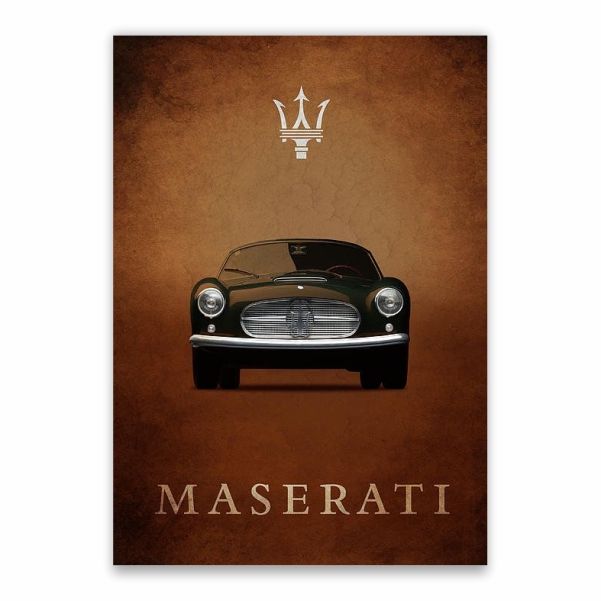 Maserati Vintage Poster - A1 | Shop Today. Get it Tomorrow! | takealot.com
