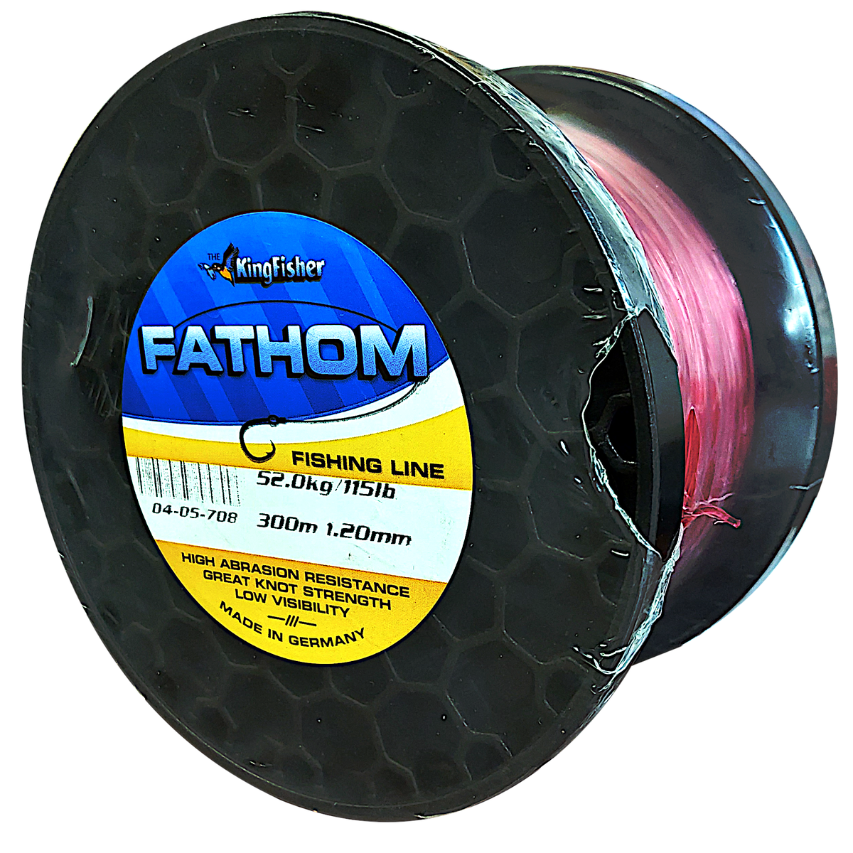 Kingfisher Fathom Fishing Nylon 300m (52Kg/1.20mm) (Pink) | Shop Today ...