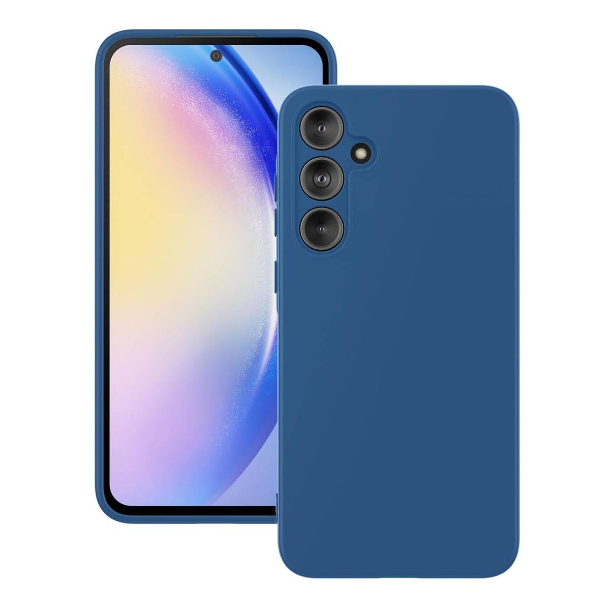 Liquid Silicone Back Case Compatible with Samsung Galaxy A05S - Blue | Shop Today. Get it ...