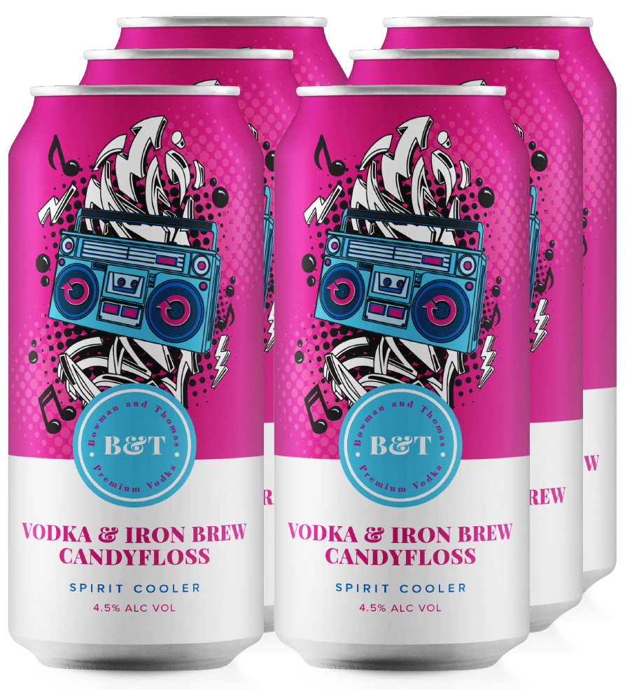 Bowman & Thomas Vodka ironbrew Candy Floss ( 6 x 440ml ) | Shop Today. Get it Tomorrow ...