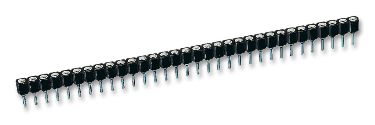 Harwin (D01-9972042) IC & Component Socket, 20 Contacts, SIP Socket ...
