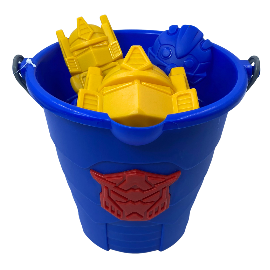 Kids Beach Playset With Accessories and Bucket -Transformer Figure ...