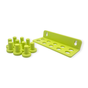 3D Printed Fish Tank Frag Rack - 10 Hole + 10 Frag Plugs | Shop Today ...