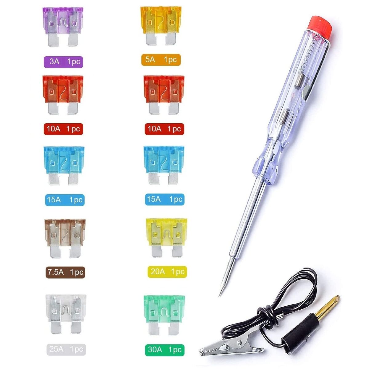 11 Piece Car Safety Blade Fuse Set | Shop Today. Get it Tomorrow ...