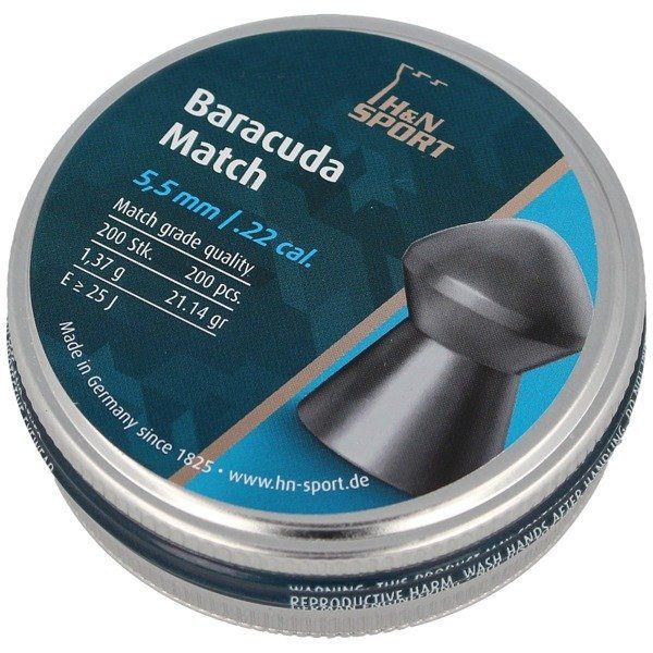H&N Baracuda Match Pellets 5.5mm 21.14 gr - 200-Piece | Shop Today. Get ...