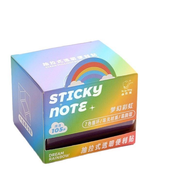 Fantasy Rainbow Pull-Out Sticky Notes | Shop Today. Get it Tomorrow ...