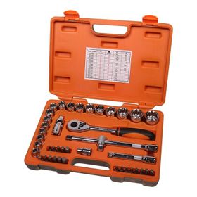 42 Piece Multi Lock Socket Set 1/2" IN Drive | Shop Today. Get it ...