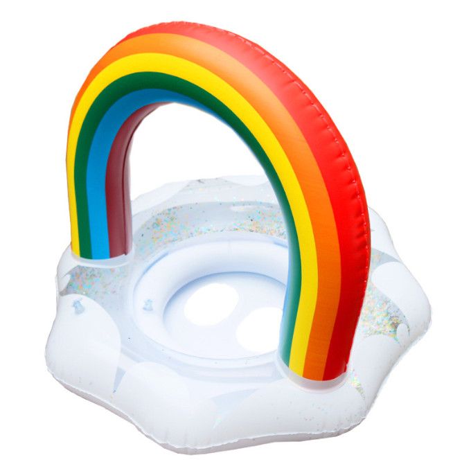 Olive Tree-Inflatable Pool Float Ring Baby Seat Toy-Glitter Cloud ...