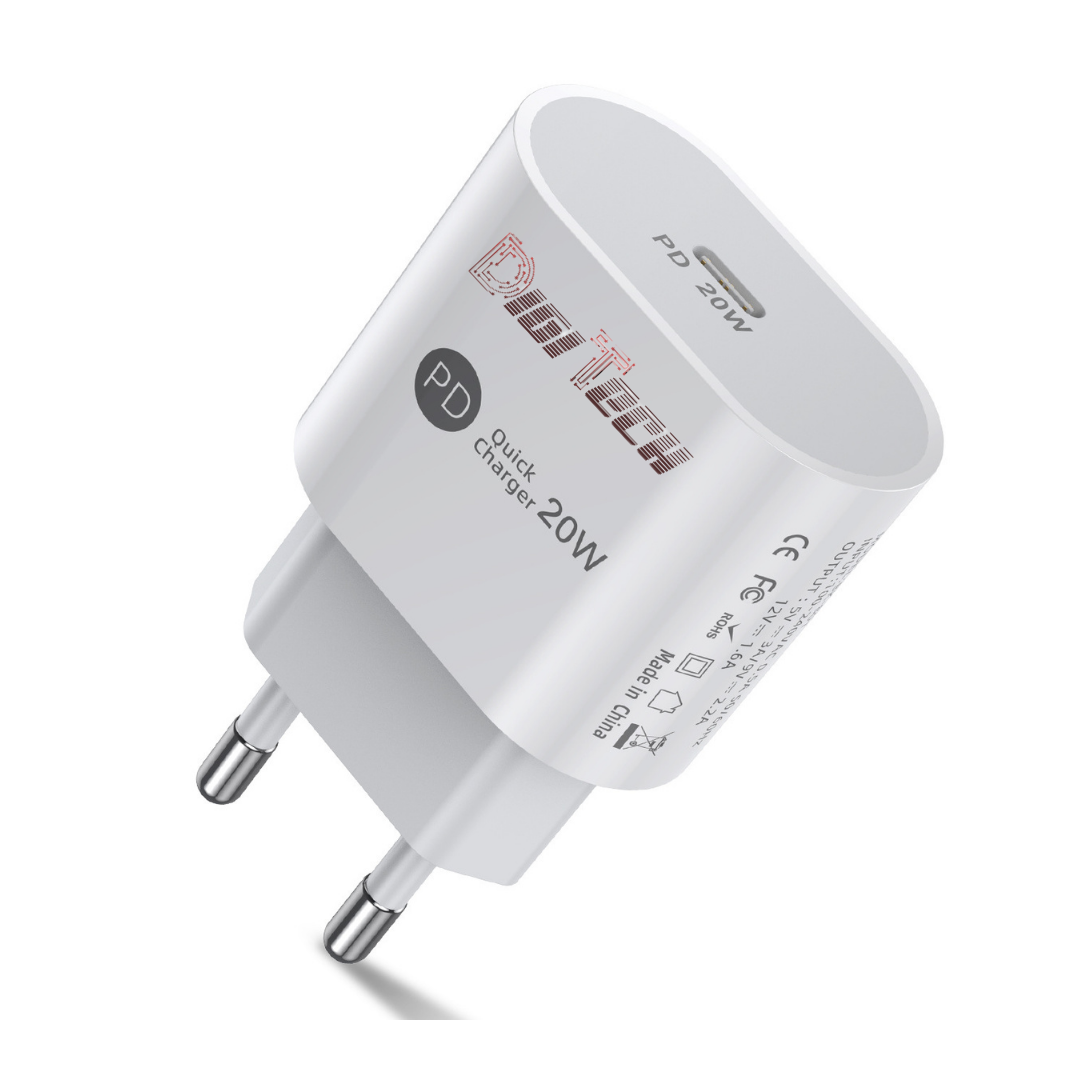 DigiTech USB Wall Charger/ Adapter - USB C - 20W - White | Shop Today ...