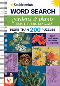 Smithsonian Word Search Gardens & Plants Beautiful Botanicals | Shop ...
