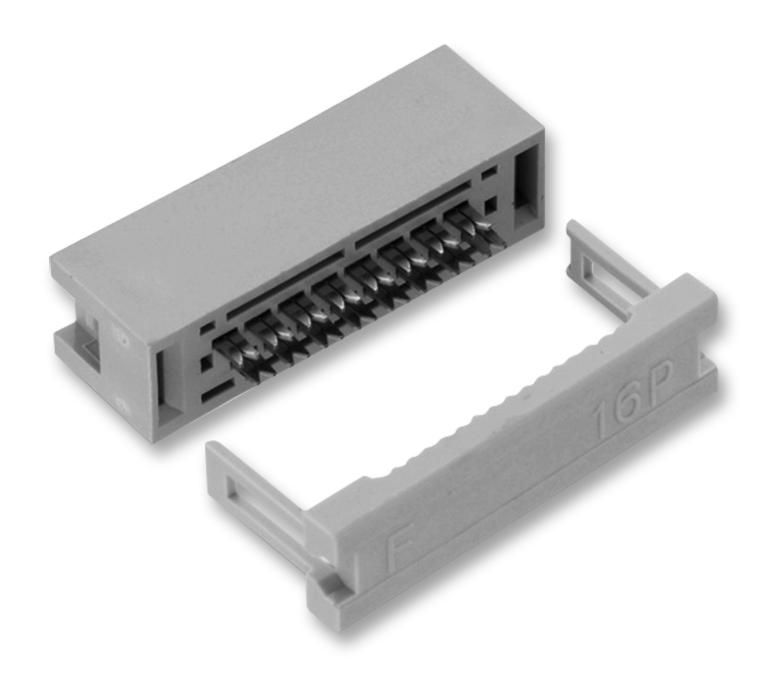 Wurth (61201425821) IDC Connector, With Strain Relief, IDC Plug, Male ...