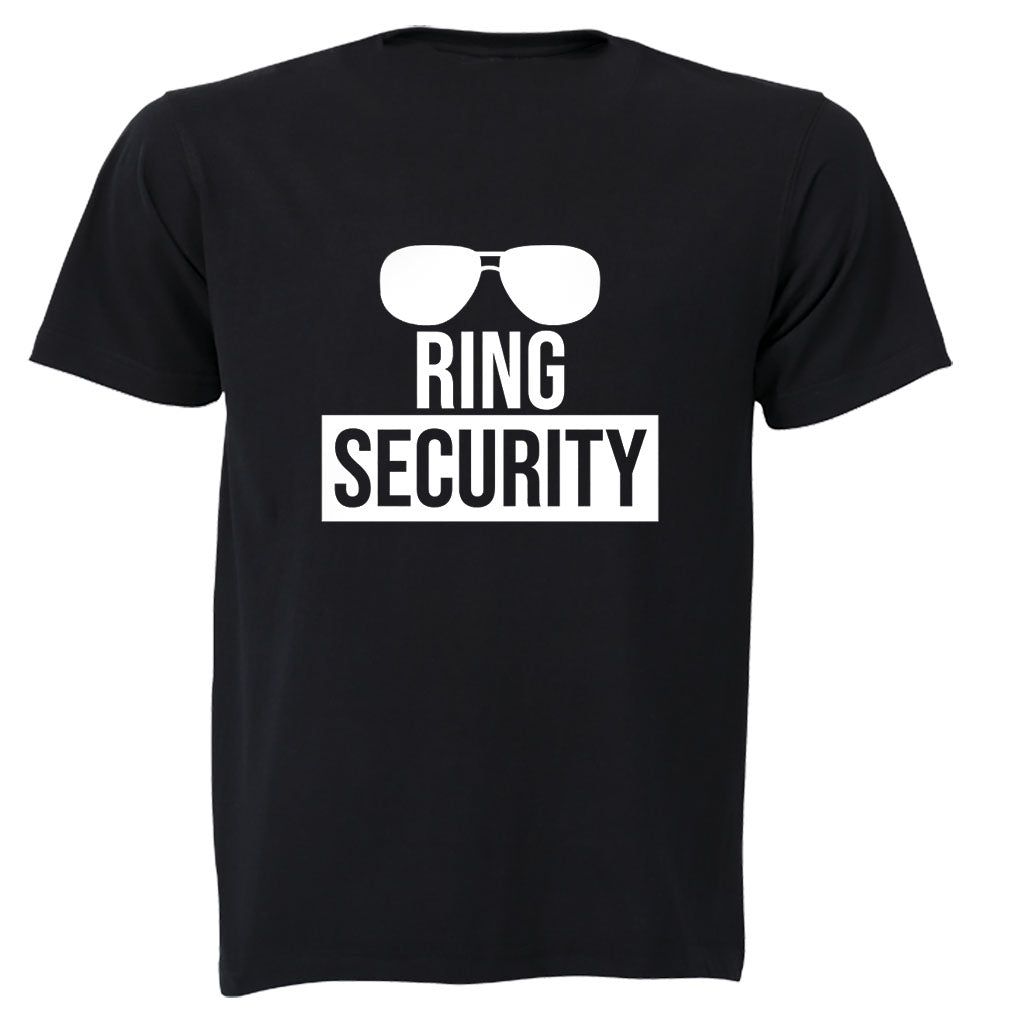 Ring Security - Wedding - Adults - T-Shirt | Shop Today. Get it ...