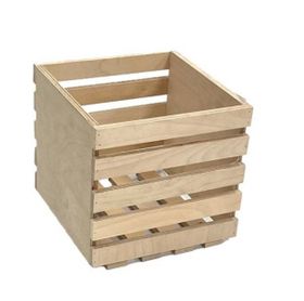 Square Cube Storage Wooden Crate - 20cm | Shop Today. Get it Tomorrow ...