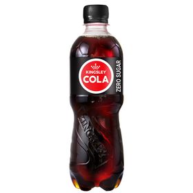 Kingsley Sparkling Soft Drink - Cola Zero (24 x 500ml PET) | Shop Today ...